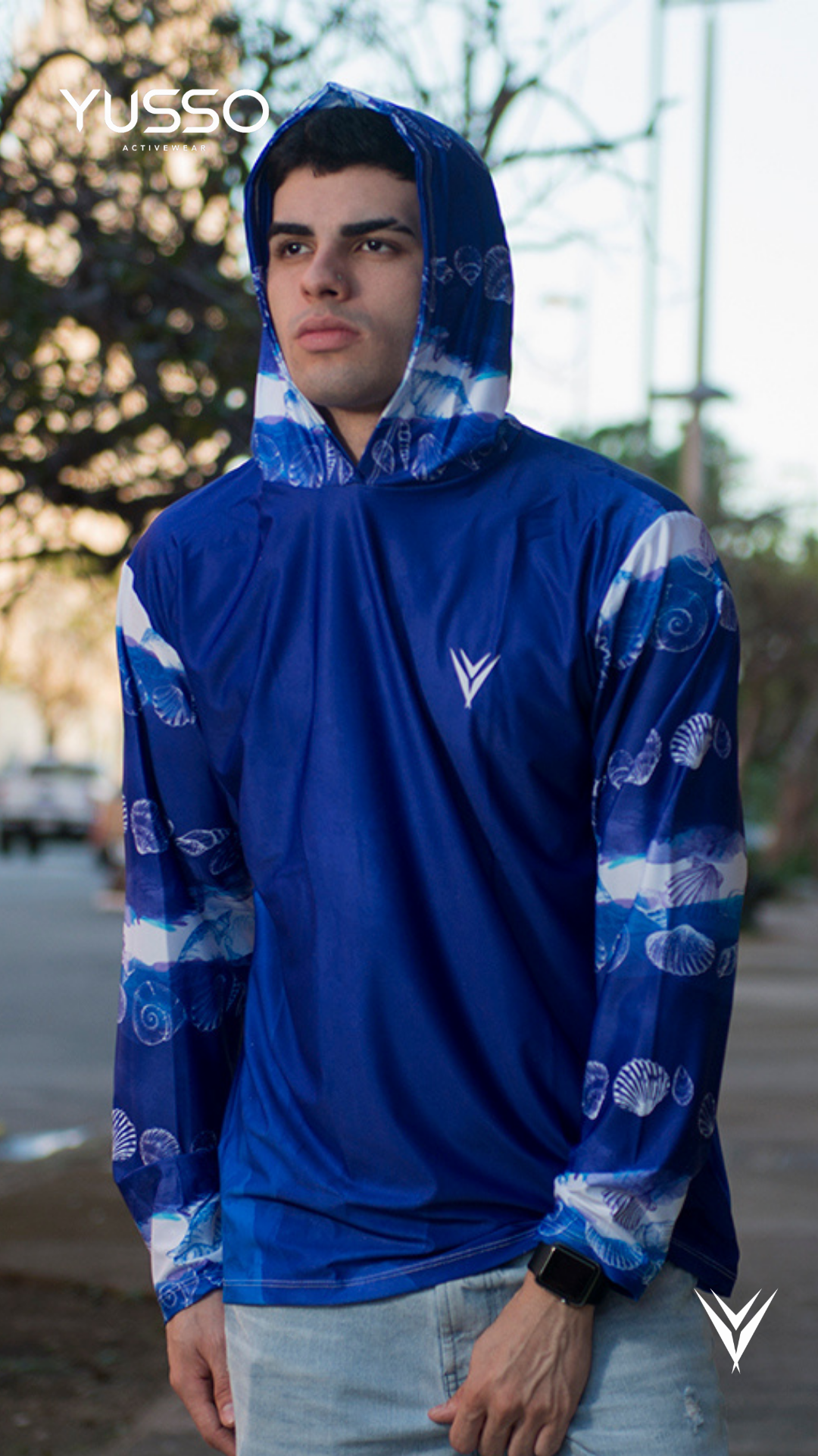 YUSSO RASH GUARD MARINA AZUL